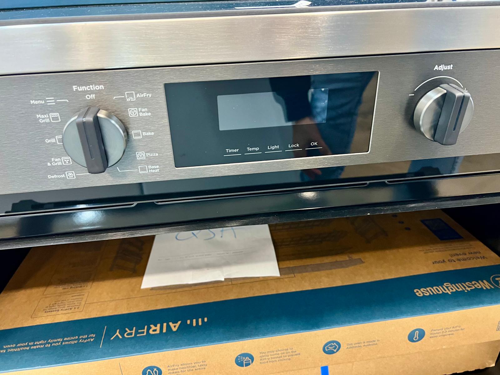 Westinghouse 90cm Electric Freestanding Oven with Induction Cooktop ...